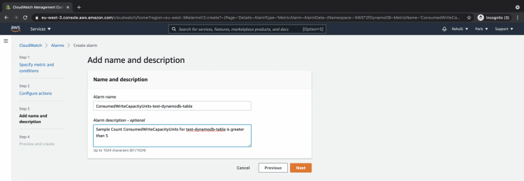 Cómo Crear Alarmas Cloudwatch Para Una Tabla Dynamodb En Aws Howtoforge