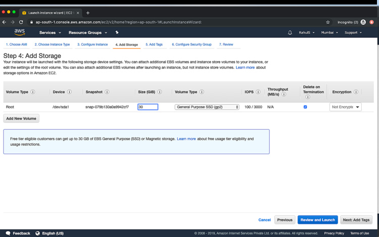 Cómo crear una instancia EC2 de Ubuntu en AWS – HowtoForge Cómo crear una instancia EC2 de Ubuntu en AWS – HowtoForge