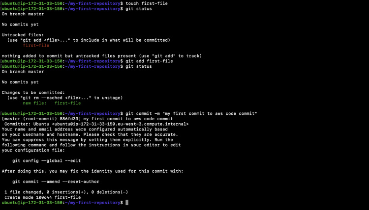 Cómo Crear Y Utilizar Un Repositorio Git De Codecommit En Aws Howtoforge