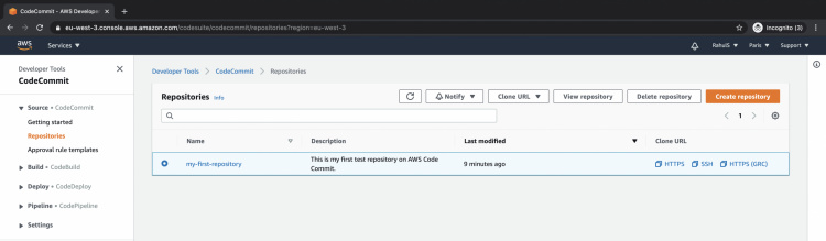 Cómo Crear Y Utilizar Un Repositorio Git De Codecommit En Aws Howtoforge