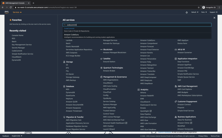 Cómo Crear Y Utilizar Un Repositorio Git De Codecommit En Aws Howtoforge