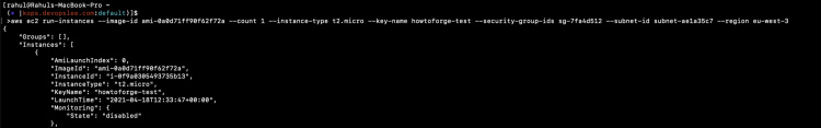 Cómo Gestionar Las Instancias De Aws Ec2 Con Aws Cli Howtoforge