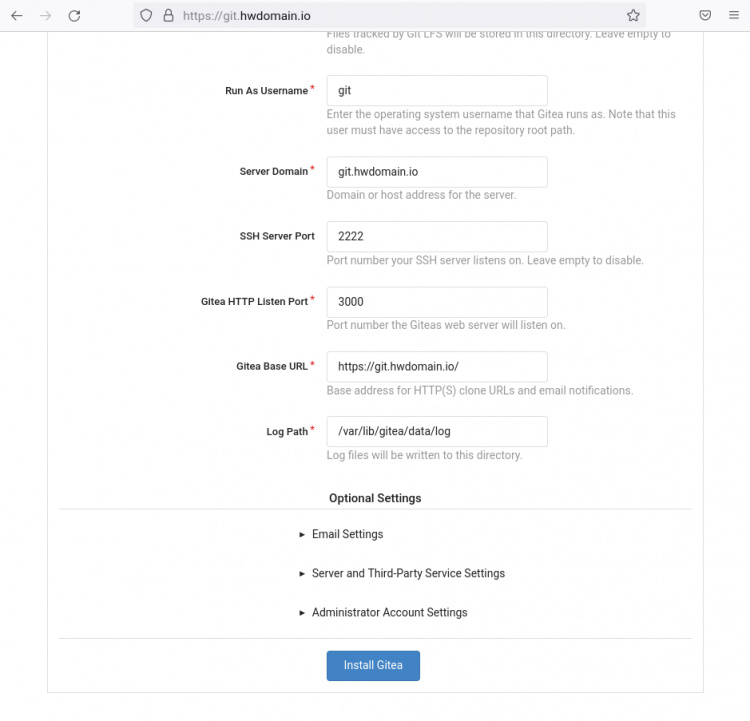 Cómo Instalar Gitea Usando Docker En Ubuntu 2204 Howtoforge
