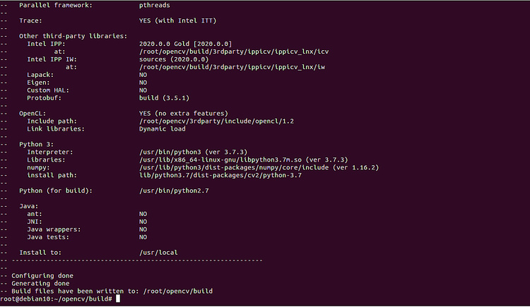 Cómo instalar OpenCV en Debian 10 – HowtoForge Cómo instalar OpenCV en Debian 10 – HowtoForge