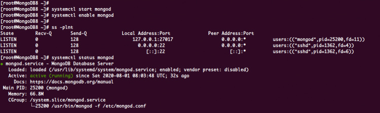 Cómo instalar y configurar MongoDB en CentOS 8 – HowtoForge Cómo instalar y configurar MongoDB en CentOS 8 – HowtoForge
