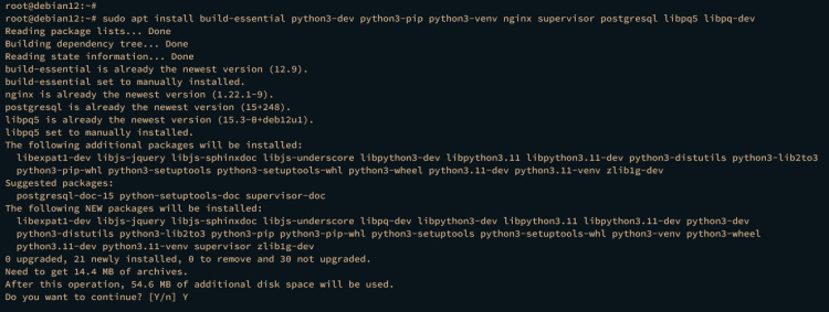 Guía Para Instalar Django Web Framework En Debian 12 Howtoforge 
