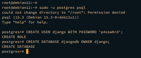 Guía para instalar Django Web Framework en Debian 12 – HowtoForge